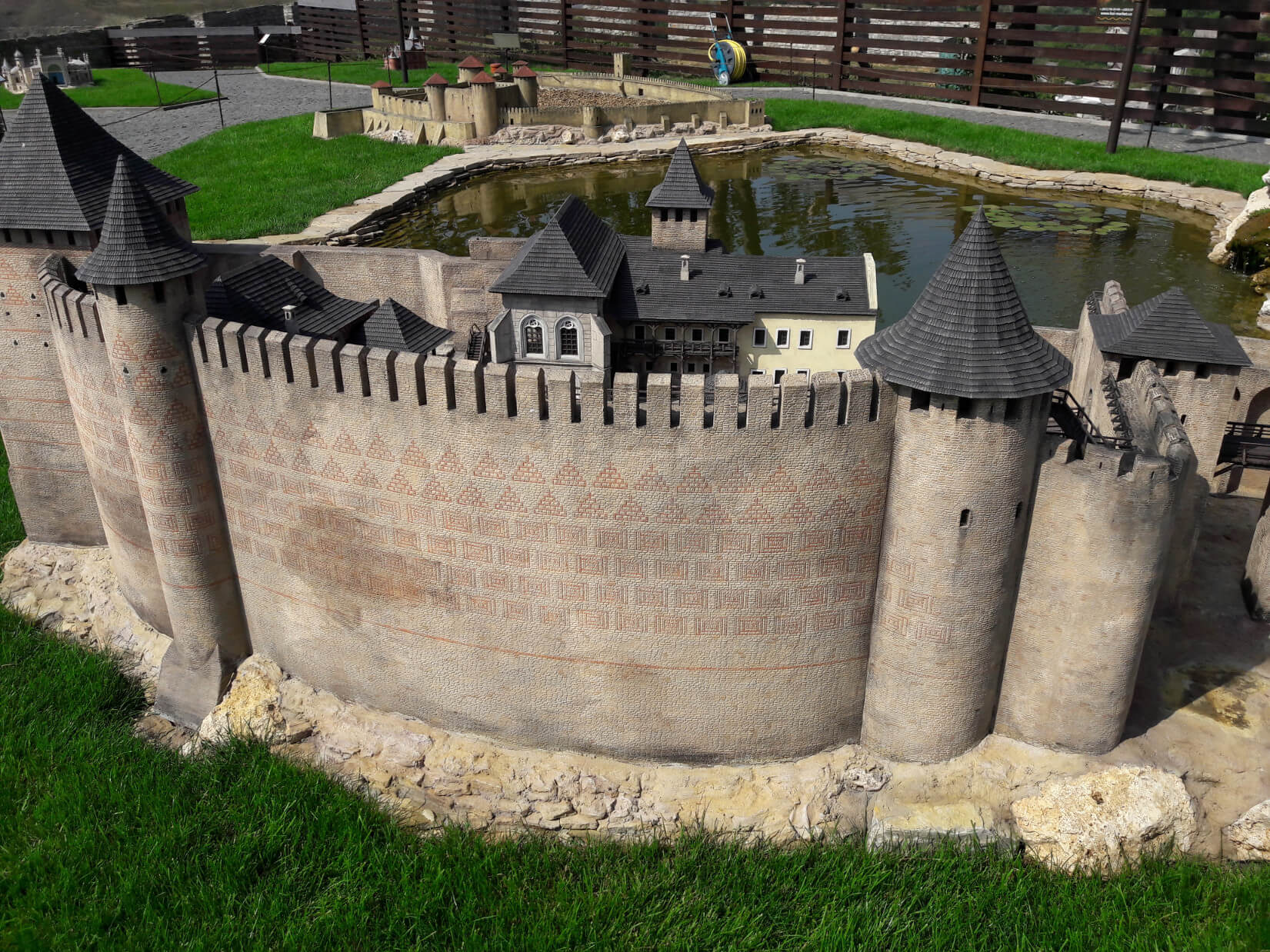 At the museum of miniature castles in beautiful Kamianets-Podilskyi, # ...